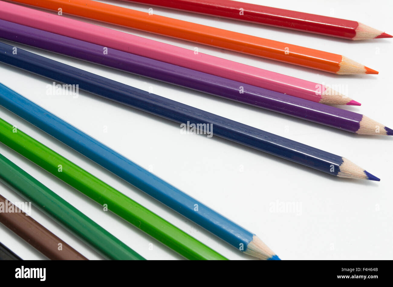 Colored drawing pencils in a variety of colors Stock Photo - Alamy