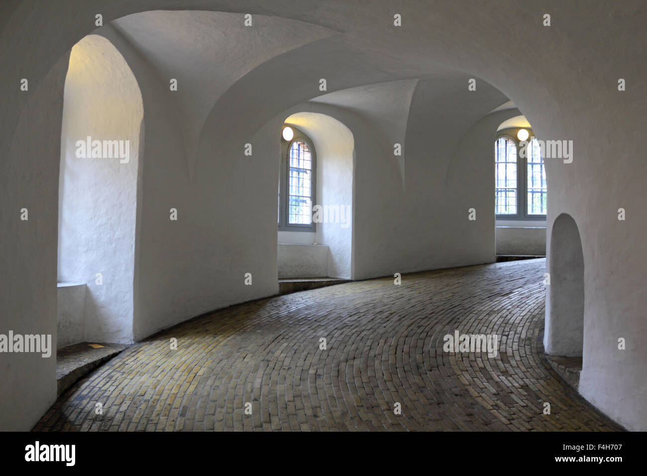 Inside the Round Tower, Copenhagen, Denmark Stock Photo - Alamy