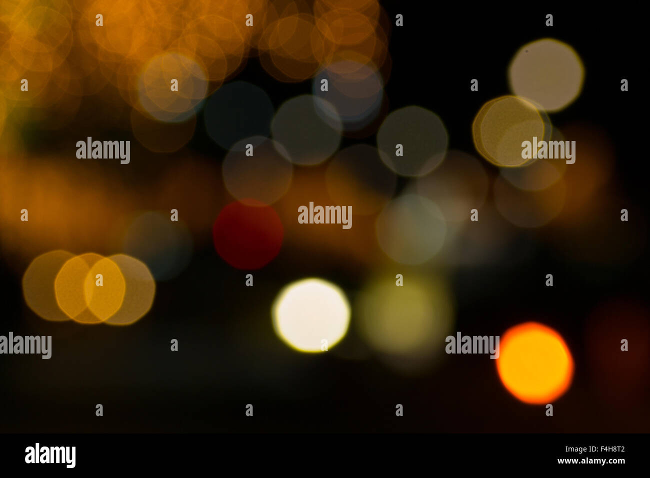 boken light of driving car Stock Photo - Alamy