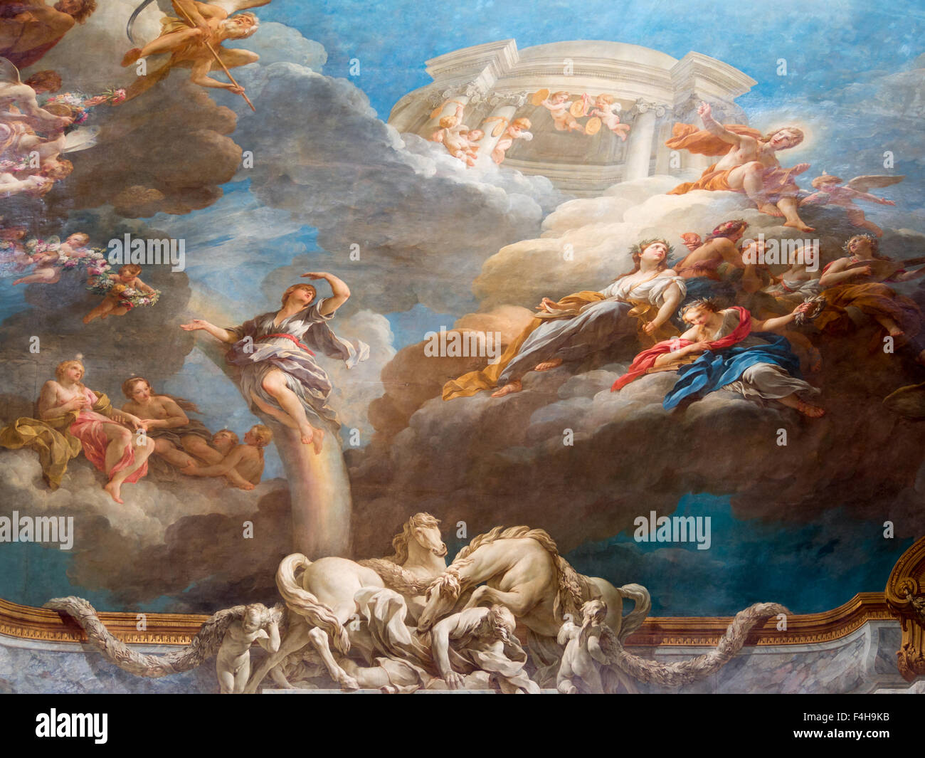 Baroque ceiling hi-res stock photography and images - Alamy