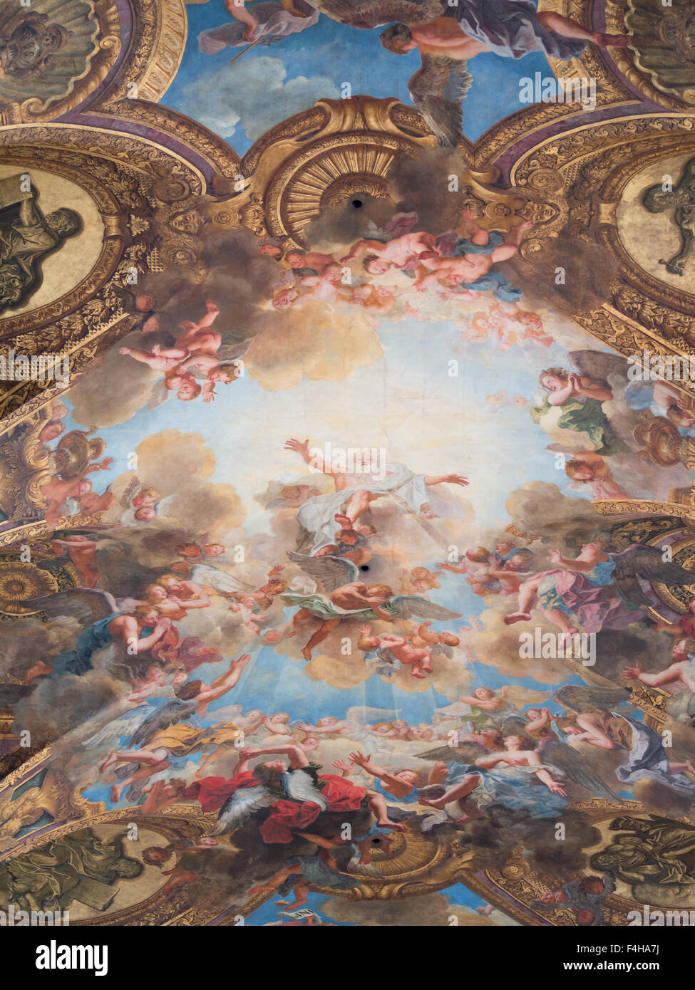Baroque ceiling frescoes hi-res stock photography and images - Alamy