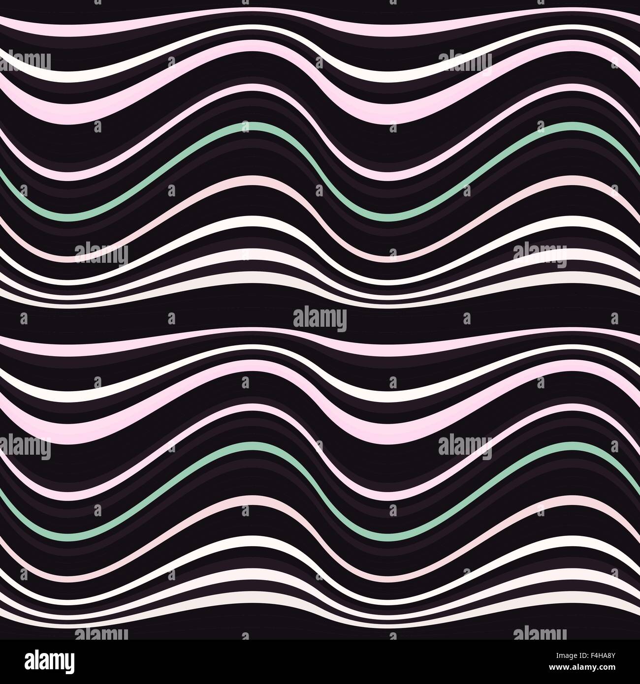 Twisted lines dark seamless pattern for background made in vector Stock ...