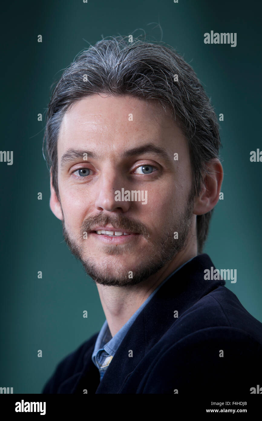 Rob Doyle, the Irish author and novelist, at the Edinburgh ...