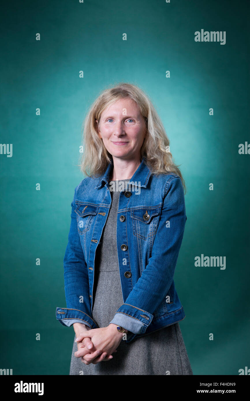 Samantha Harvey, the British author, at the Edinburgh International ...