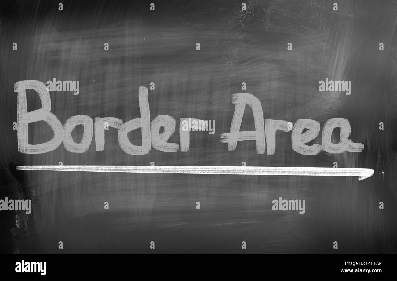 Border area map hi-res stock photography and images - Alamy