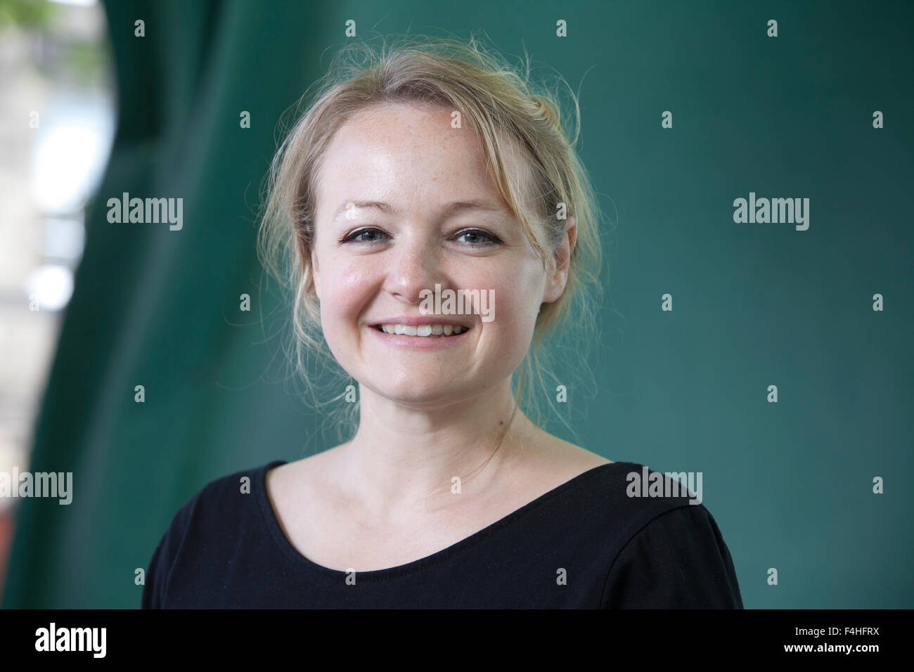 Lucy Ribchester, the Scottish historical fiction author, at the ...