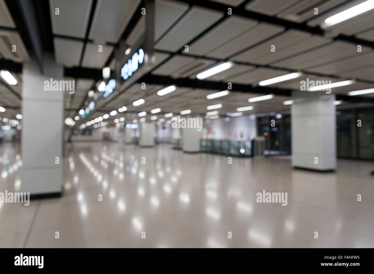 Blur photo of big empty space Stock Photo - Alamy