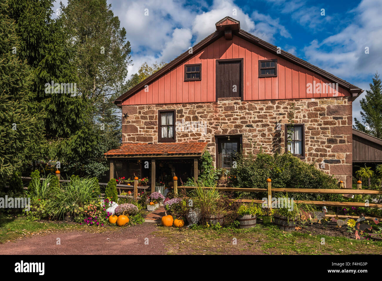 Reinhold, USA. 17th Oct, 2015. Shop and workspace of Ned & Gwen Folz ...