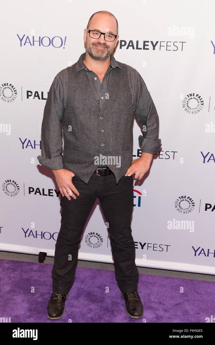 New York, NY, USA. 18th Oct, 2015. Graeme Manson at arrivals for ...