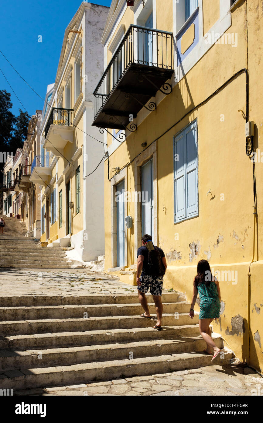 Symi greece kali strata hi-res stock photography and images - Alamy