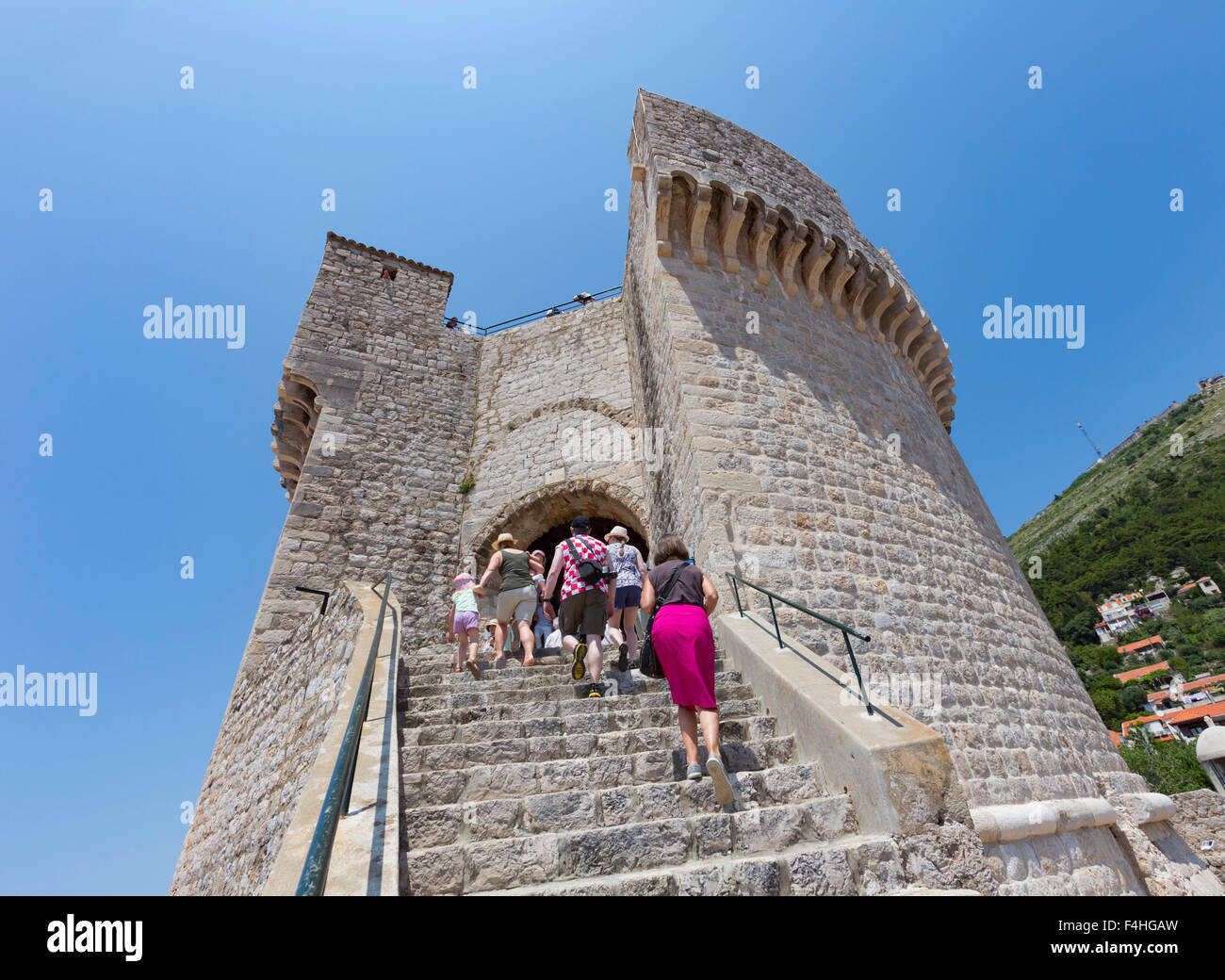 Minceta tower dubrovnik hi-res stock photography and images - Alamy