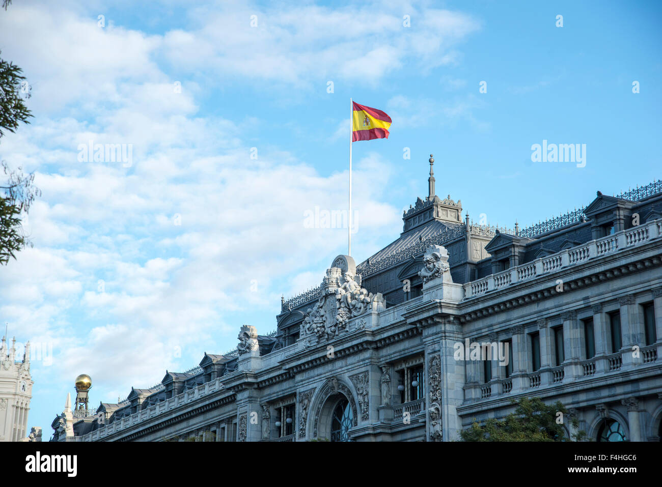 The Bank of Spain building Stock Photo - Alamy