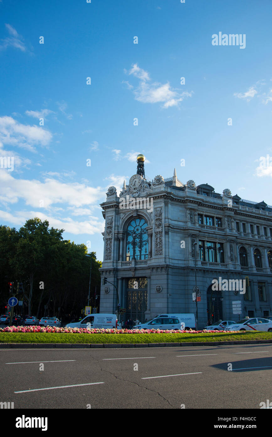 The Bank of Spain building Stock Photo - Alamy