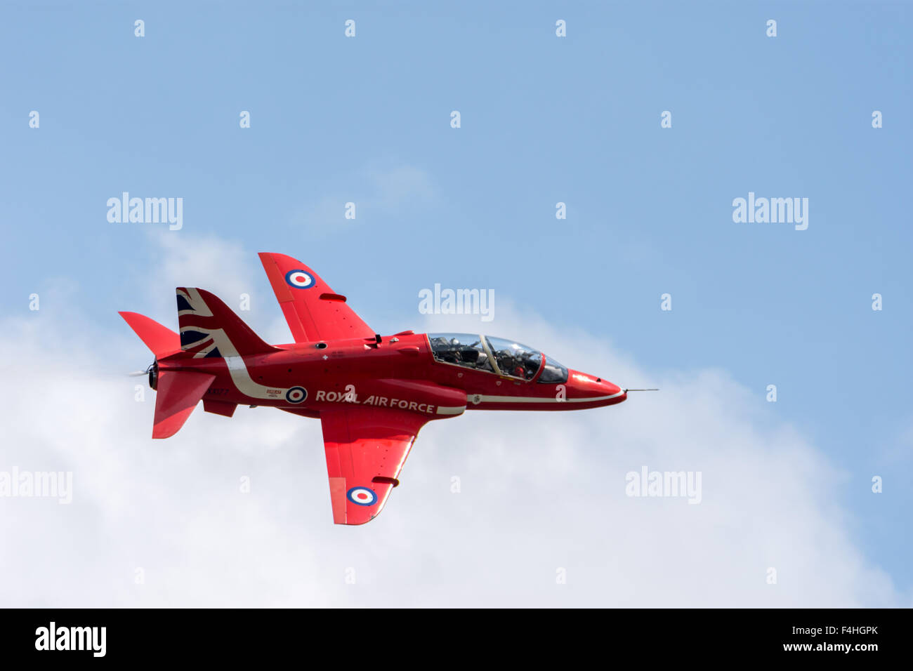 British Royal Air Force RAF Hawk T.1/T.1A Trainer XX177 of the Red ...