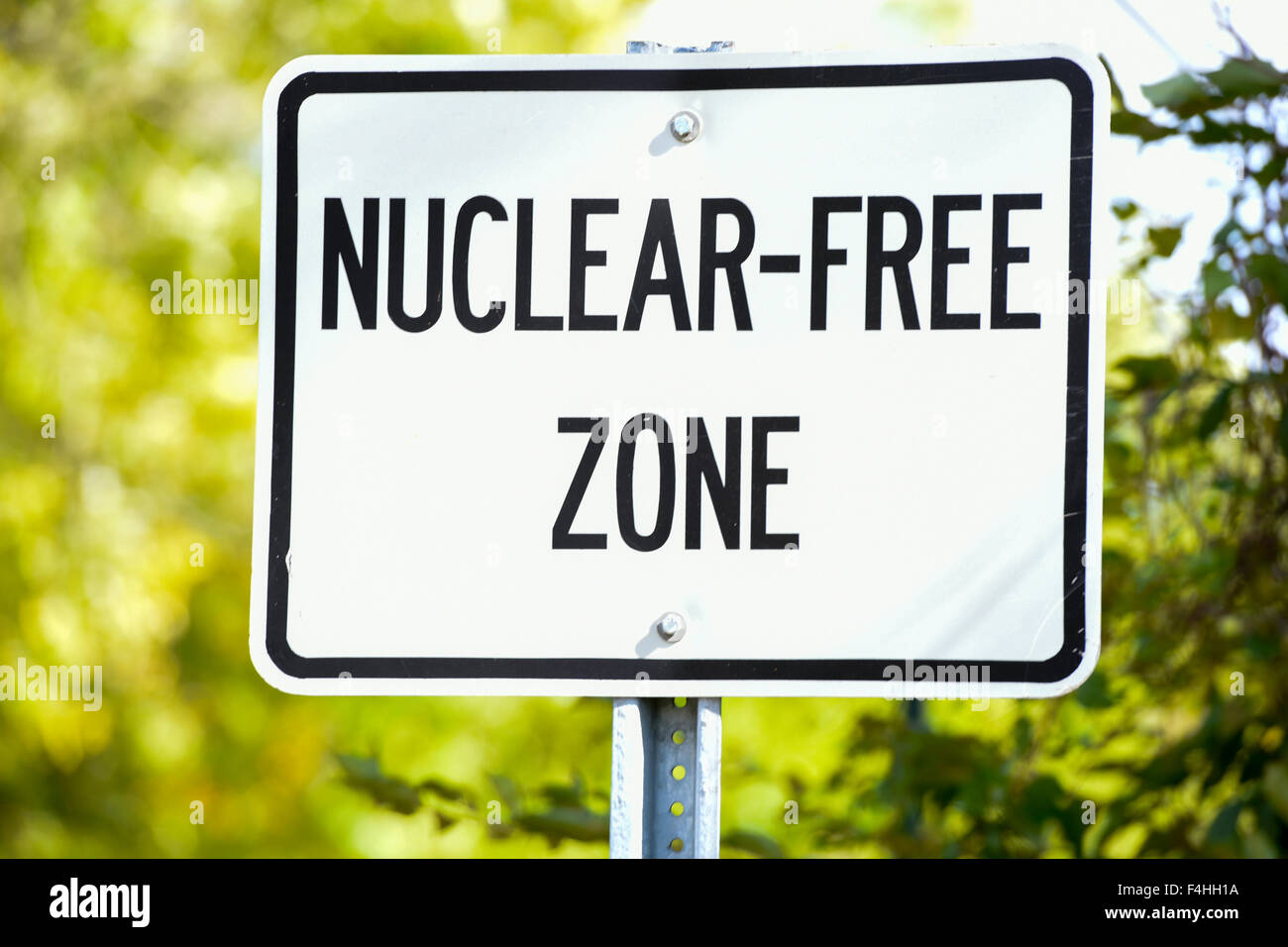 Nuclear weapons free zone hi-res stock photography and images - Alamy