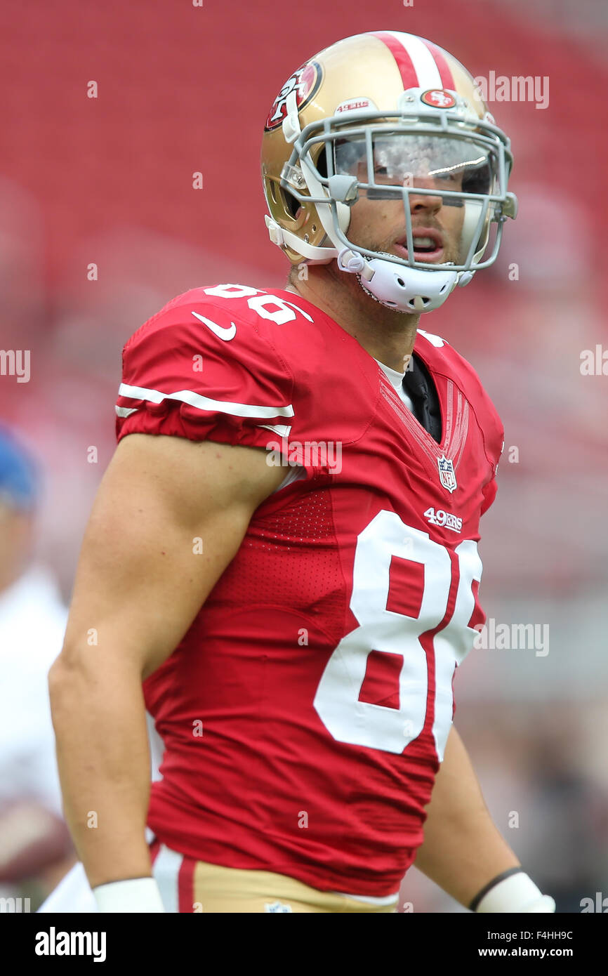 October 18, 2015: San Francisco 49ers long snapper Kyle Nelson (86 ...