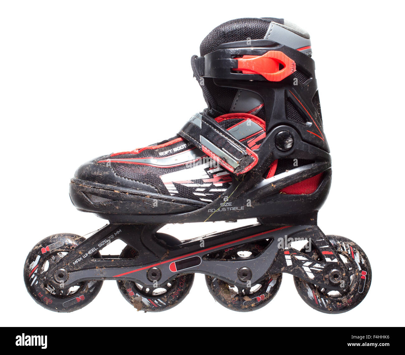 Rollerscates isolated on a white background Stock Photo - Alamy