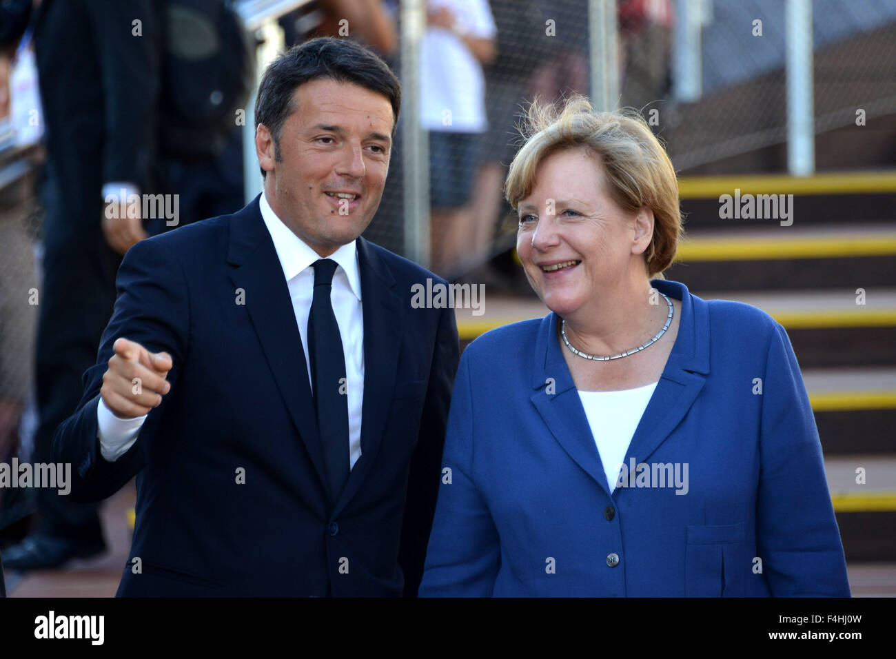 Angela Merkel visits Expo 2015 in Milan Featuring: Angela Merkel ...