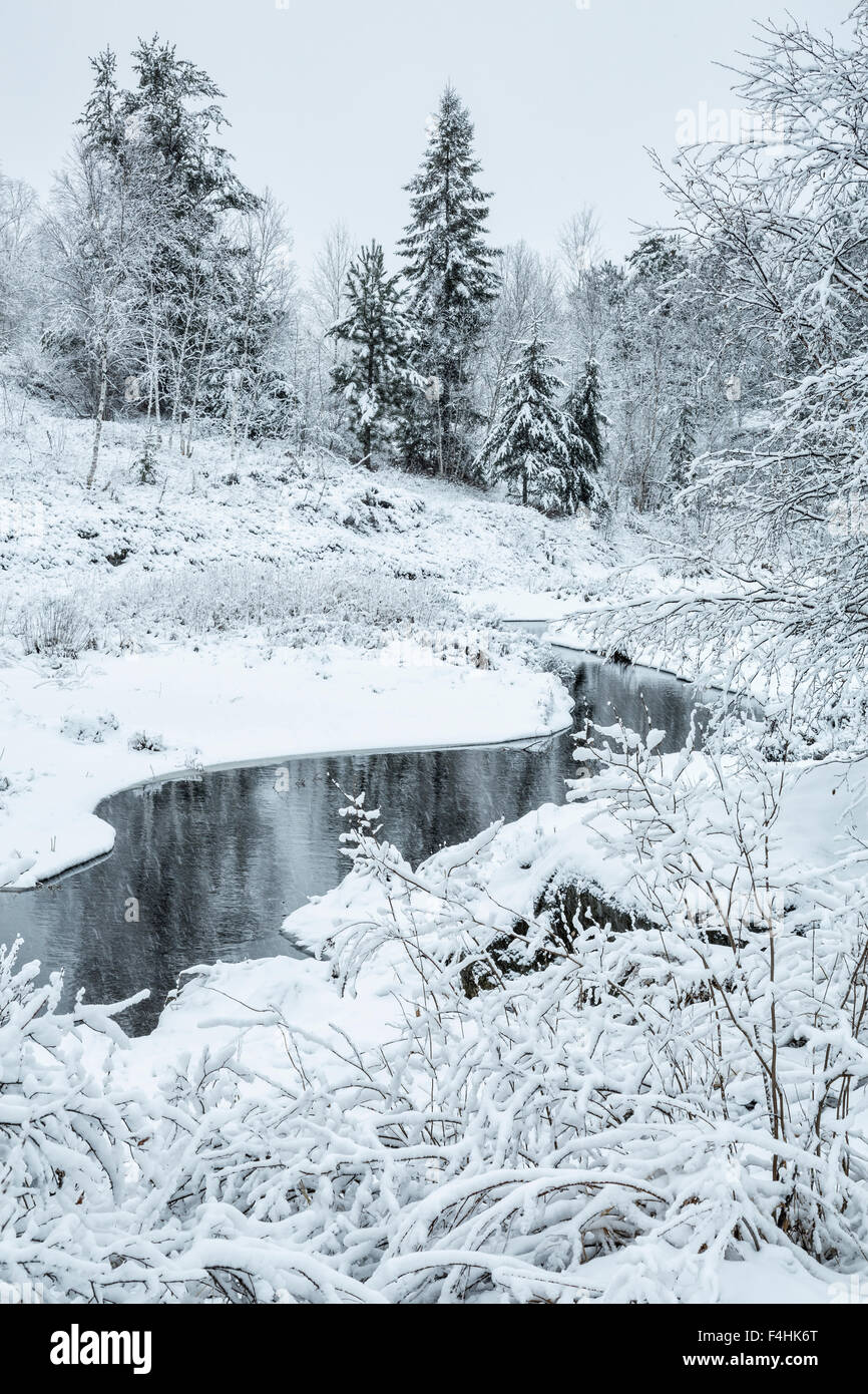Ontario winter snowy landscapes hi-res stock photography and images - Alamy