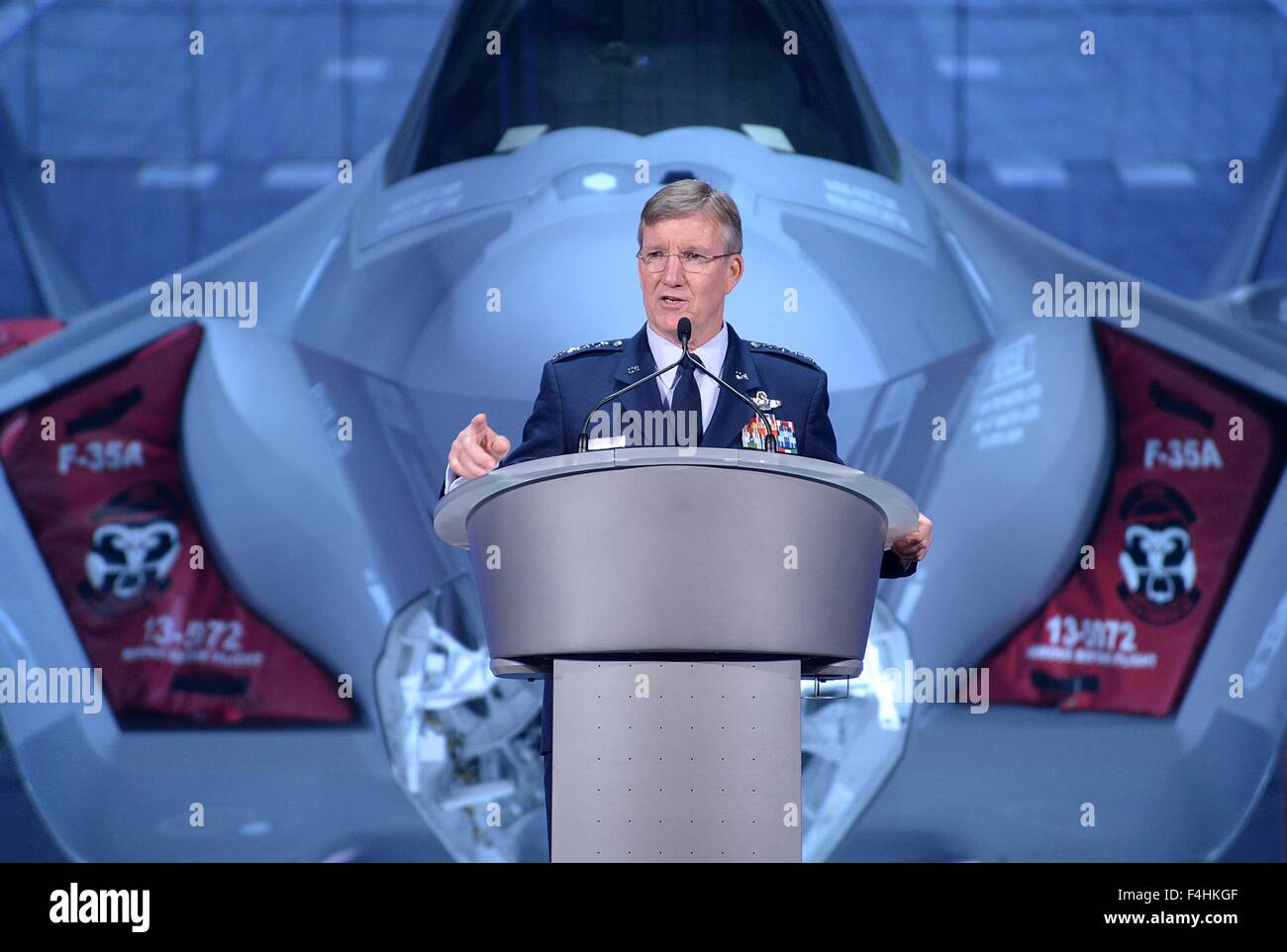 U.S. Air Force Gen. Hawk Carlisle, commander of Air Combat Command ...