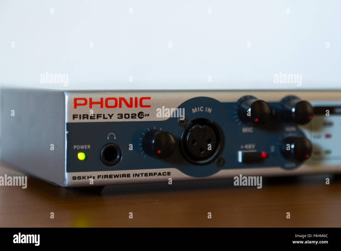 Phonic audio interface Stock Photo - Alamy