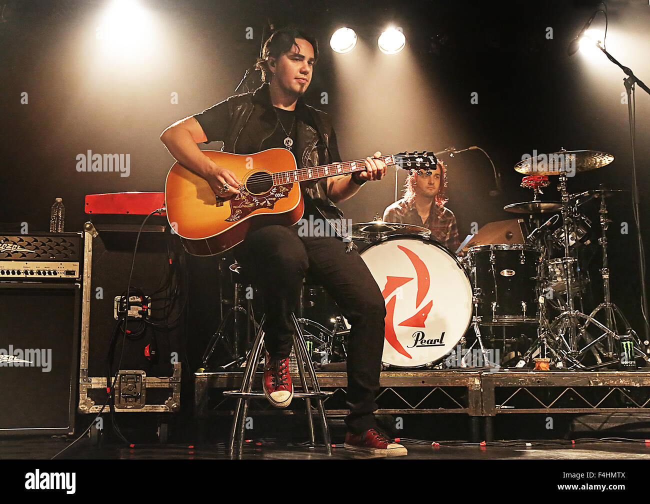 Halestorm Performing at Liverpool O2 Academy Featuring: Halestorm, Joe ...