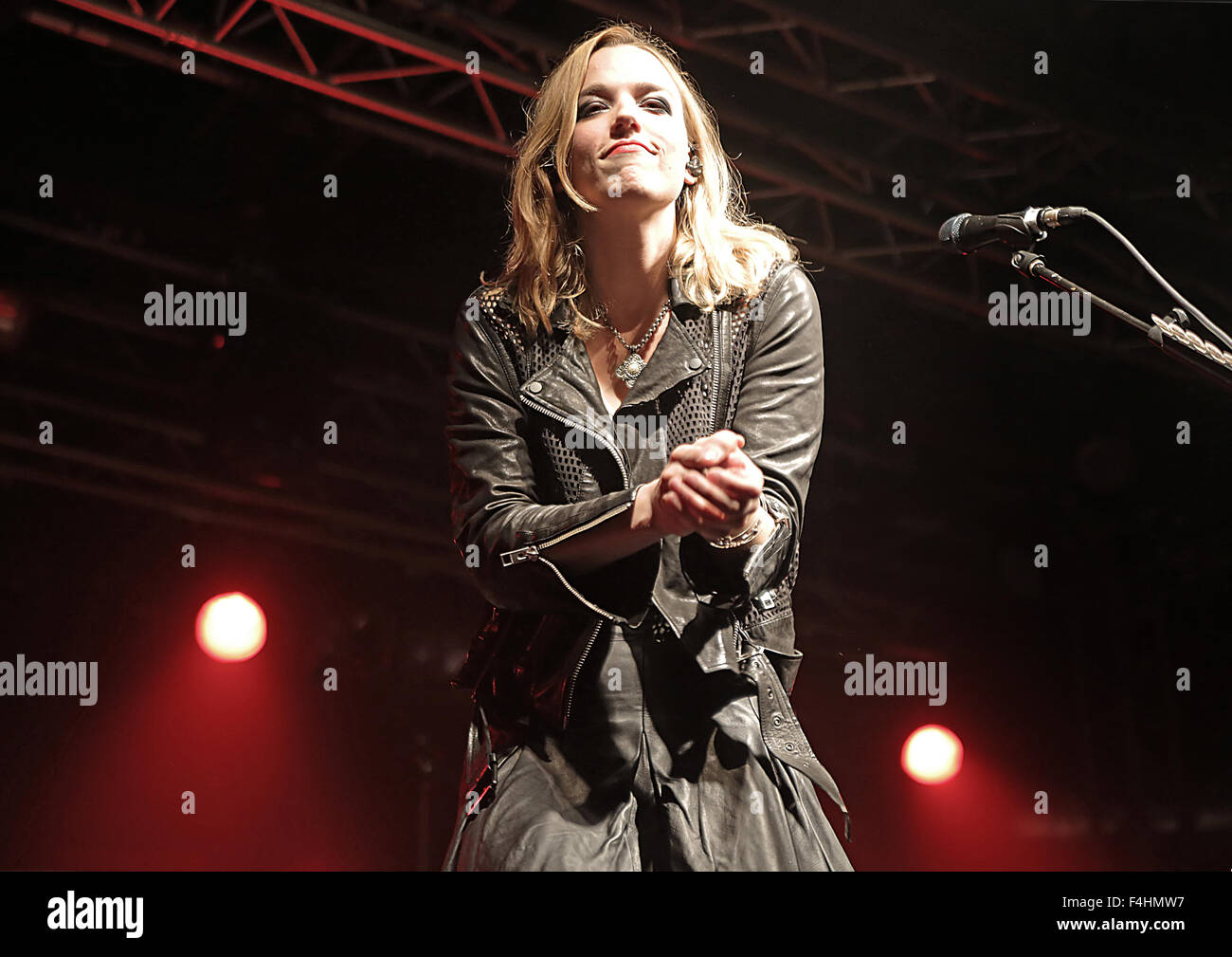 Halestorm Performing at Liverpool O2 Academy Featuring: Halestorm, Lzzy ...