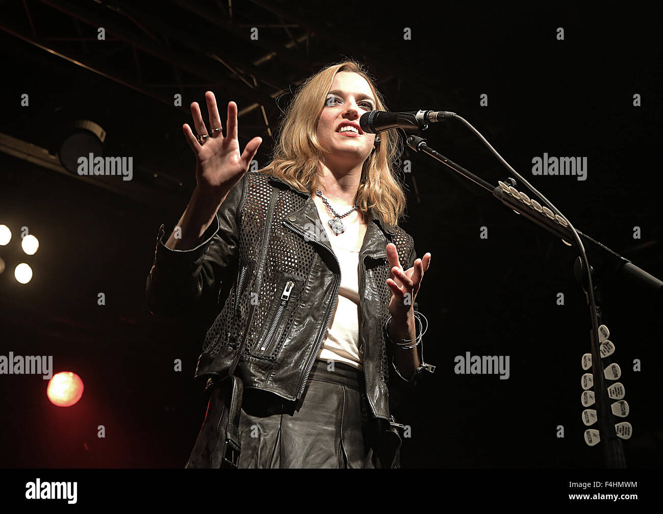 Halestorm Performing at Liverpool O2 Academy Featuring: Halestorm, Lzzy ...