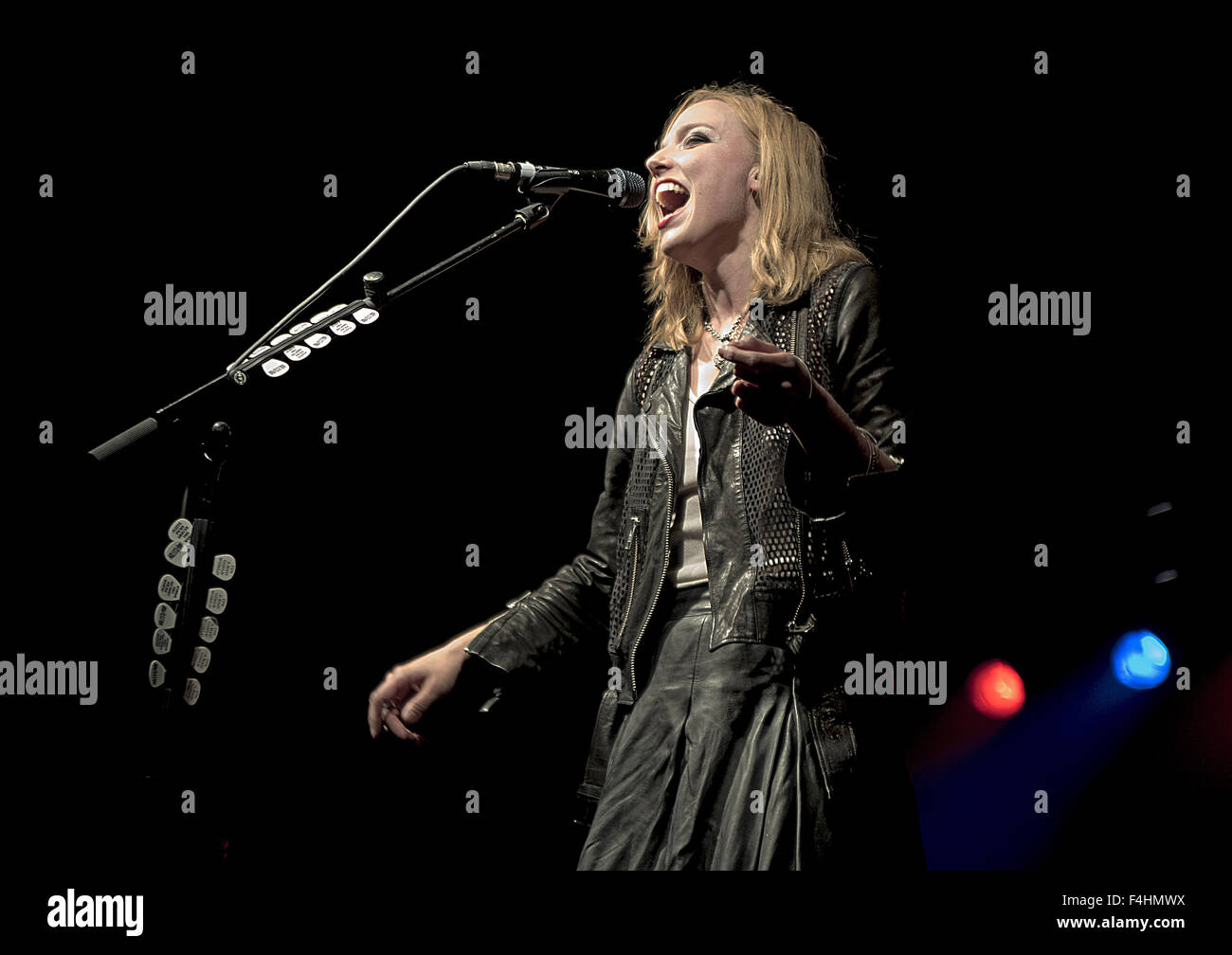 Halestorm Performing at Liverpool O2 Academy Featuring: Halestorm, Lzzy ...