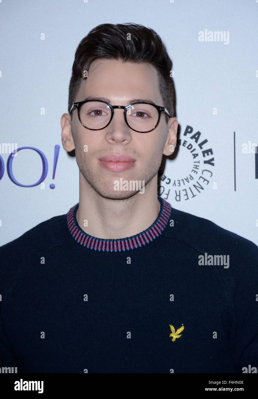 New York, NY, USA. 18th Oct, 2015. Jordan Gavaris at arrivals for ...