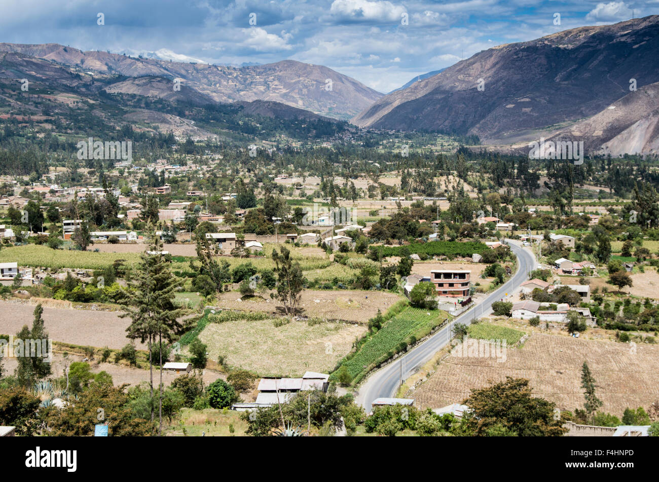 Callejón of the Huaylas. Ancash, Peru Stock Photo - Alamy