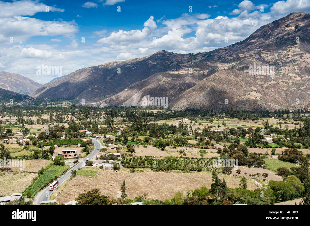 Callejón of the Huaylas. Ancash, Peru Stock Photo - Alamy
