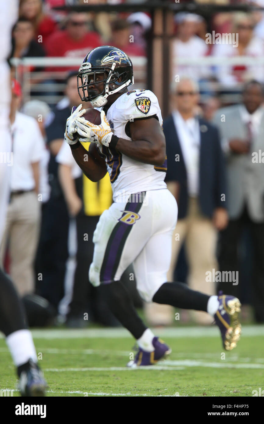 Santa Clara, California, USA. 18th Oct, 2015. Baltimore Ravens running ...