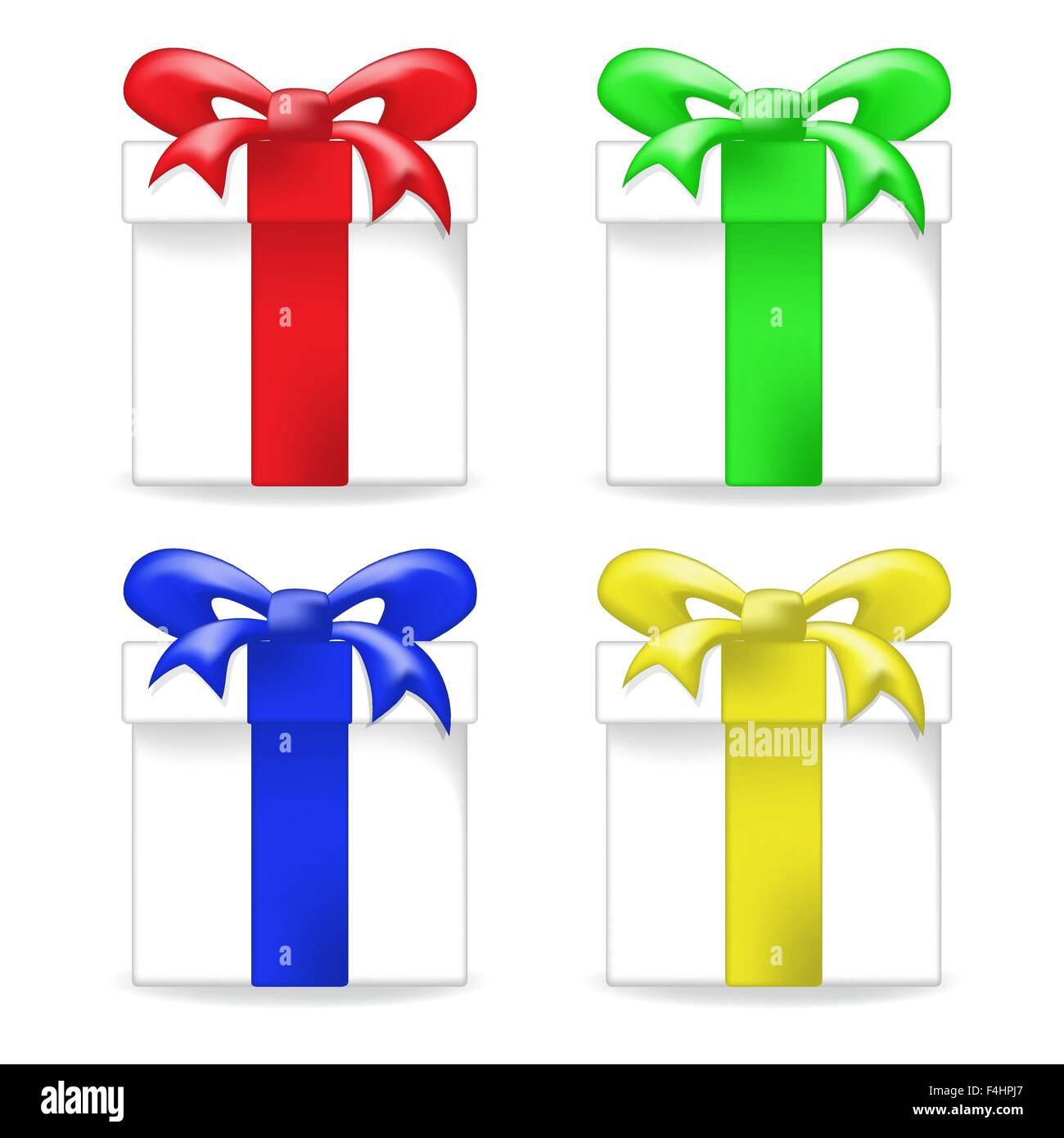 Gift box set christmas Cut Out Stock Images & Pictures - Alamy