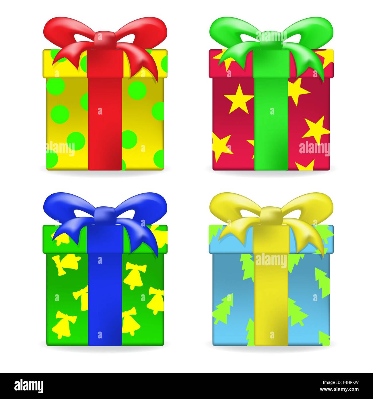 vector gift box set Stock Vector Image & Art - Alamy