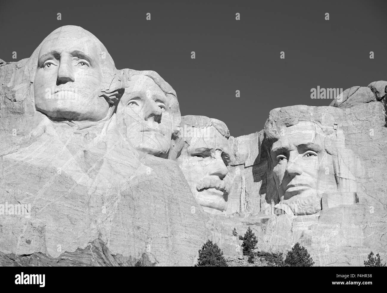 Mount Rushmore National Memorial, symbol of America located in the ...