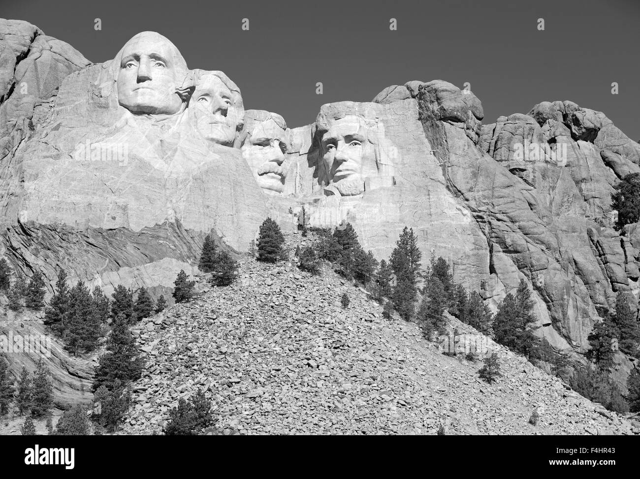 Mount Rushmore National Memorial, symbol of America located in the ...