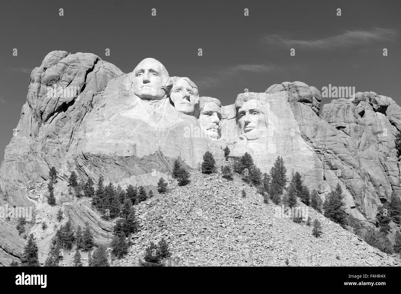 Mount Rushmore National Memorial, symbol of America located in the ...