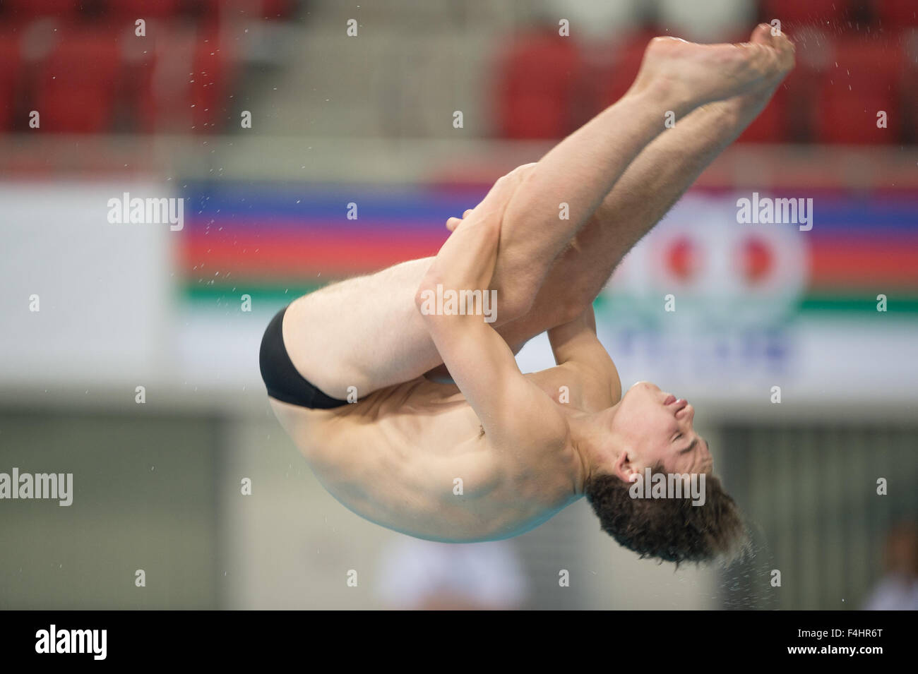 Matthew Carter (AUS) in the 3m Men's Final at FINA Diving Grand Prix ...