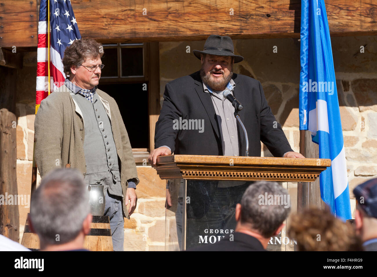 Dave Pickerell speaking at at George Washington's Distillery for Mount ...