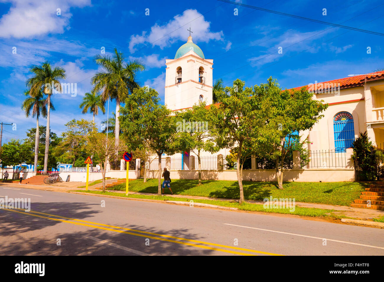 VINALES, CUBA - SEPTEMBER 13, 2015: Vinales is a small town and ...