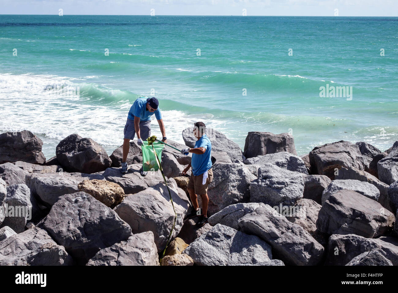 Miami Beach Florida,clean-up,cleanup,clean up,volunteer volunteers ...