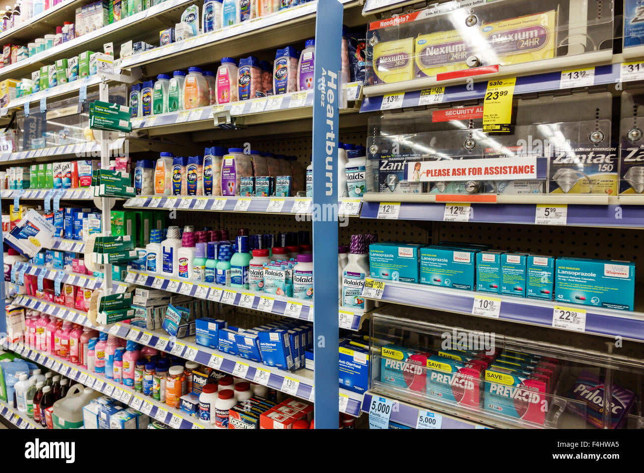 Miami Florida,Walgreens,pharmacy,drugstore,interior inside,shopping ...
