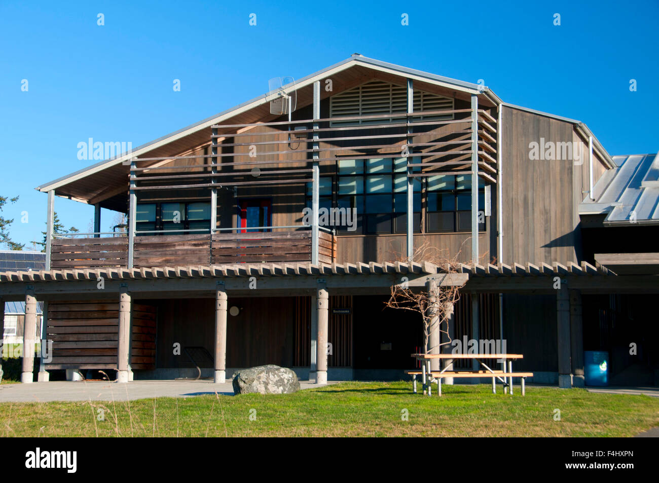 Visitor Center, Padilla Bay National Estuarine Reserve, Washington ...