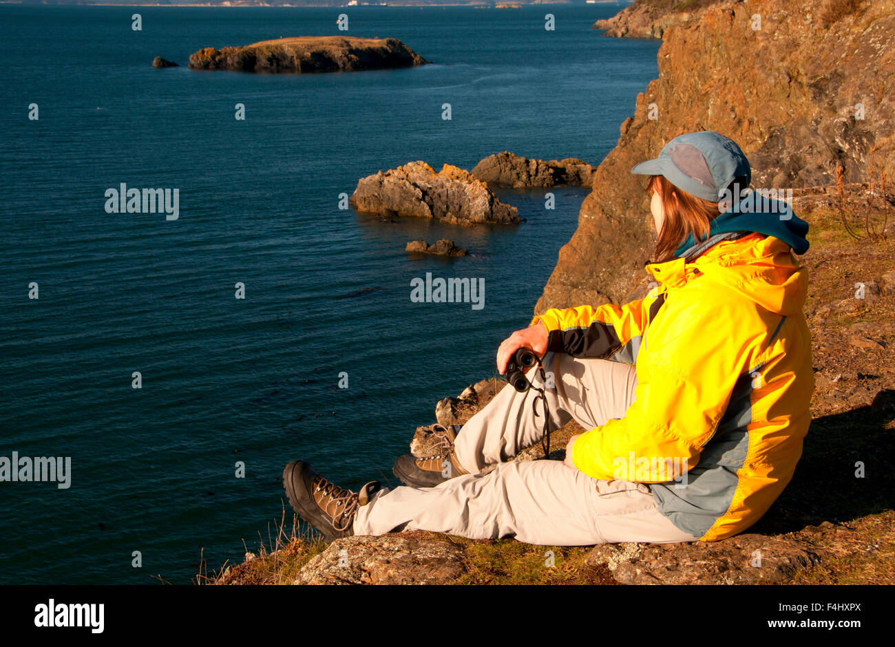 Rosario Head view, Deception Pass State Park, Washington Stock Photo ...