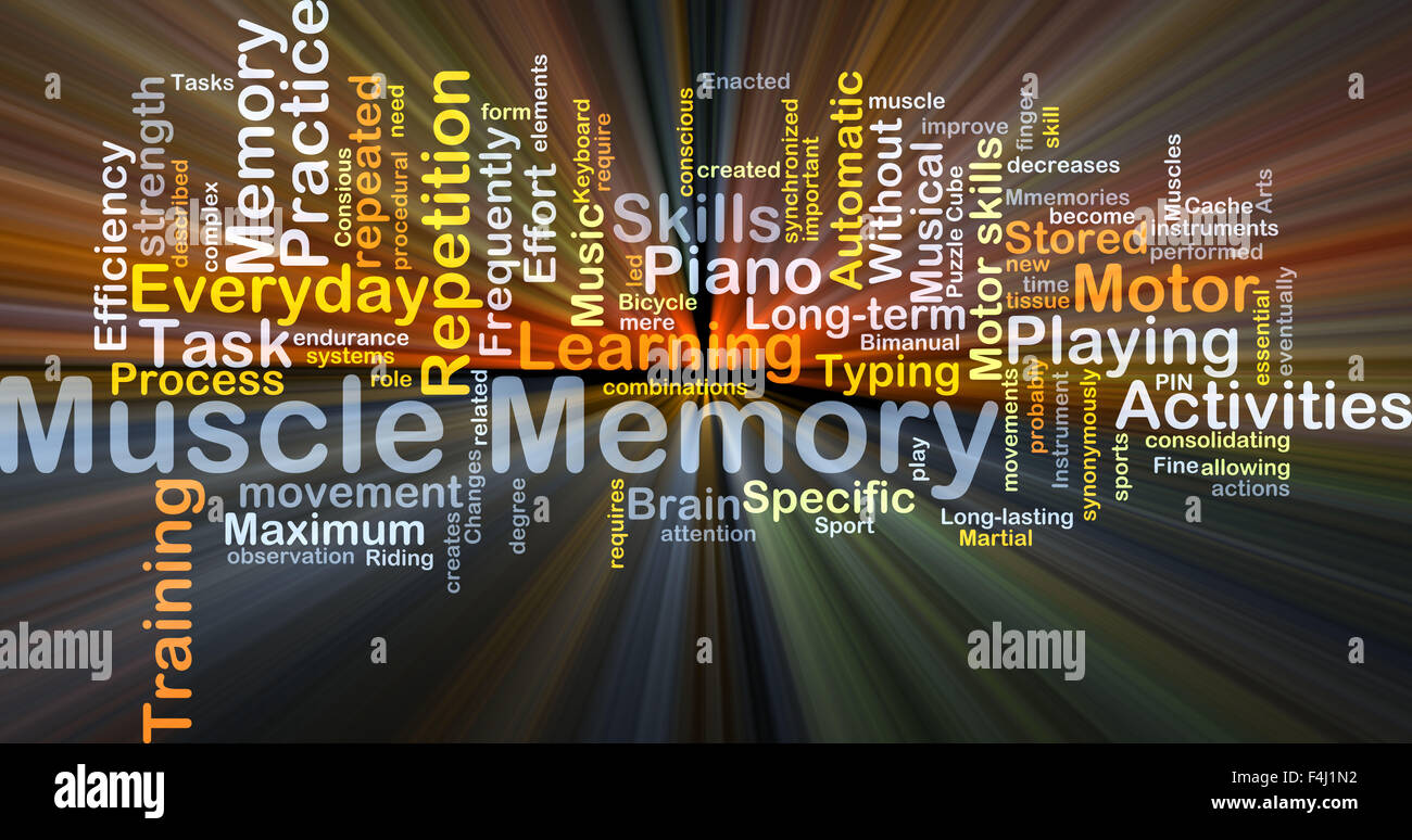 Muscle memory hi-res stock photography and images - Alamy