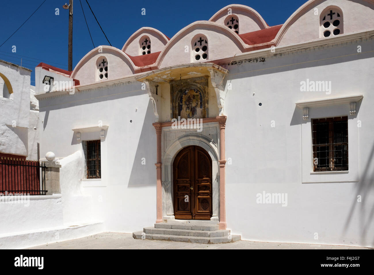 Church horio symi dodecanese greek hi-res stock photography and images ...
