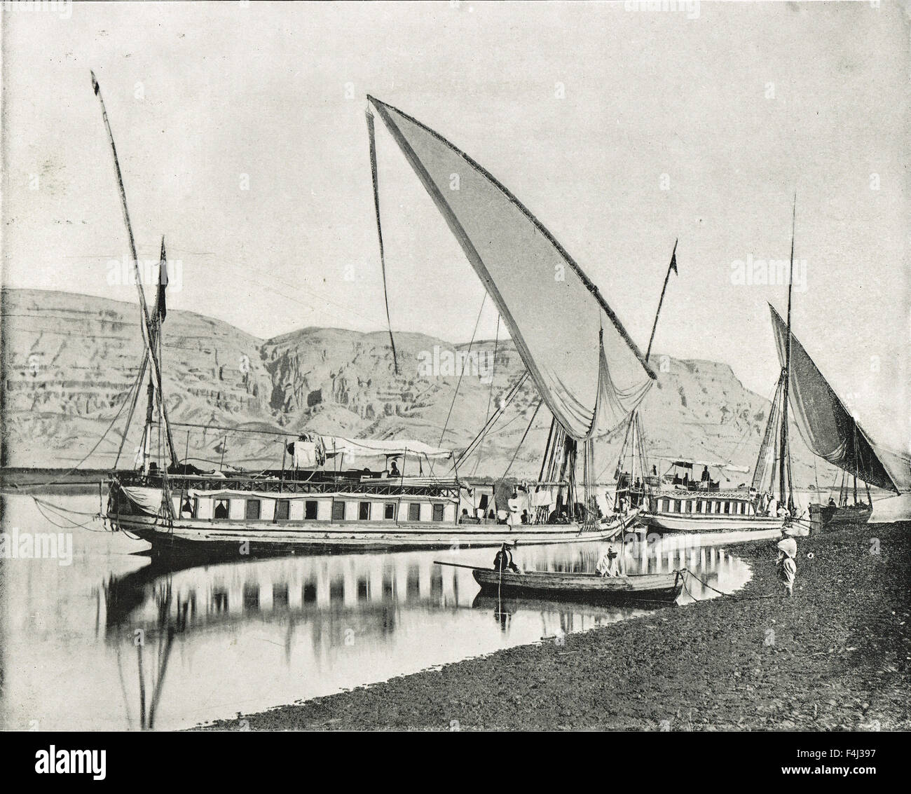 Nile Egypt 19th Century High Resolution Stock Photography and Images ...
