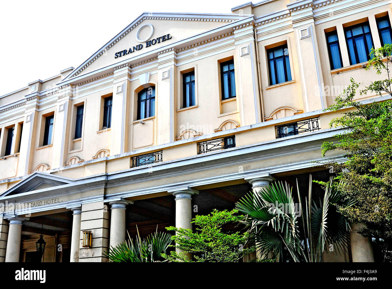 hotel Strand Yangon Myanmar Stock Photo - Alamy