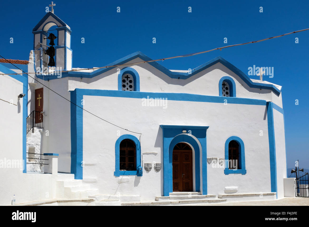 Church horio symi dodecanese greek hi-res stock photography and images ...